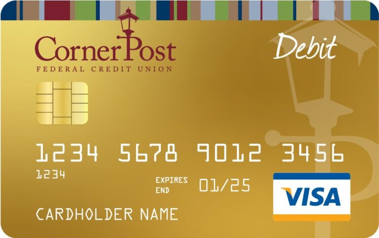 Visa Debit Cards - Corner Post